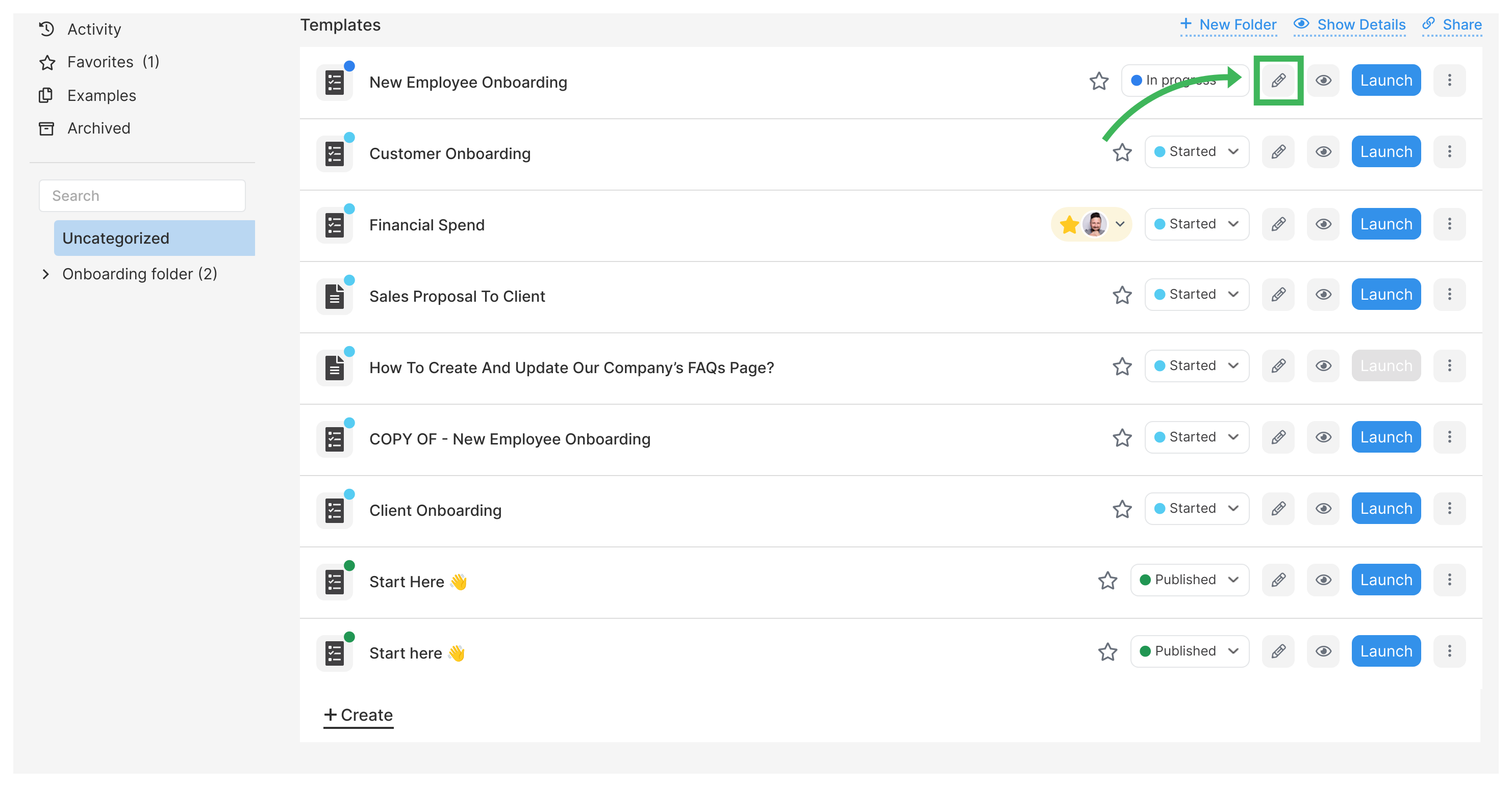 Edit steps · Tallyfy Pro